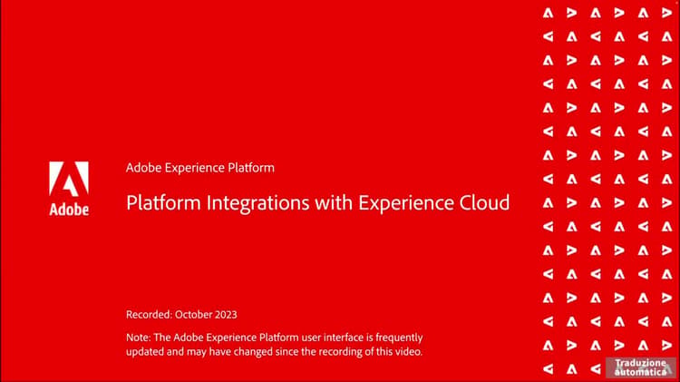 Integrazioni Con Le Applicazioni Experience Cloud Adobe Experience