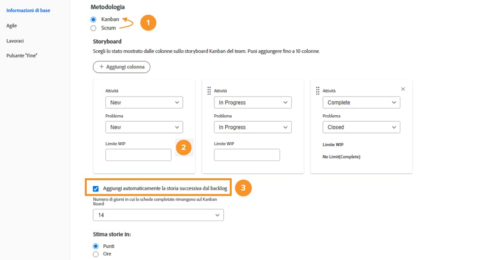 Creare un team Kanban | Adobe Workfront