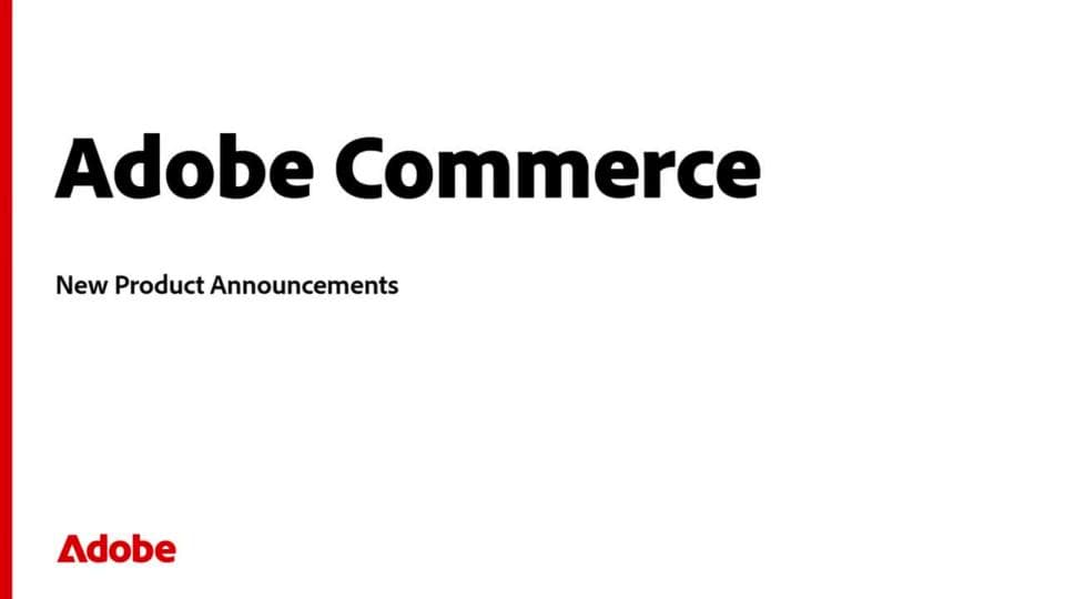 Webinar sul futuro di Commerce | Adobe Commerce