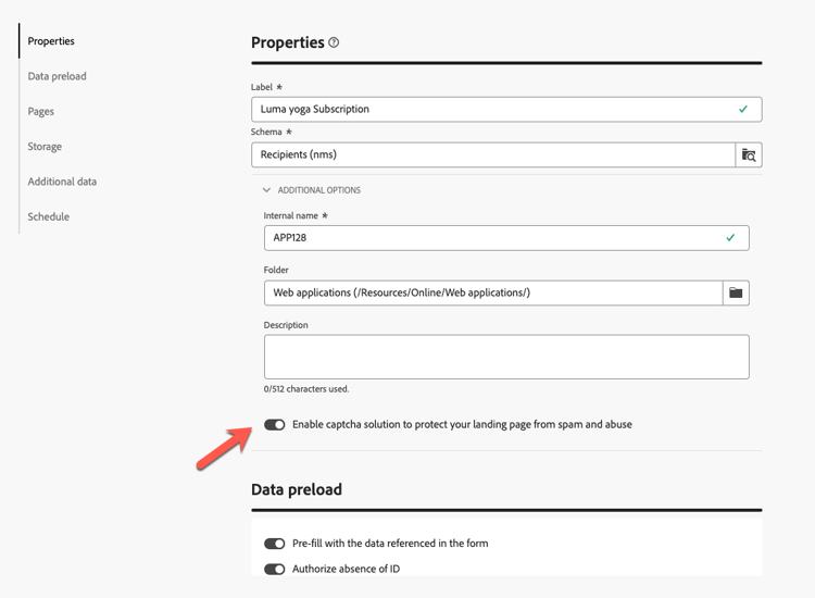 ランディングページの作成 | Adobe Campaign