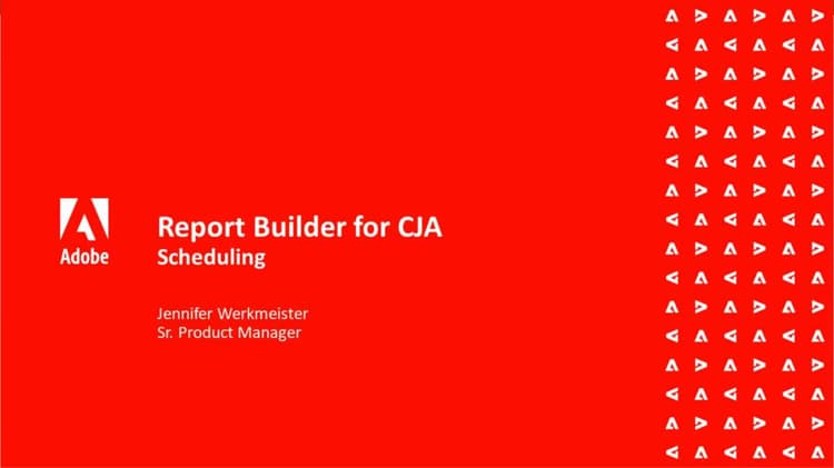 Report Builder を使用した Customer Journey Analytics ワークブックのスケジューリング | Adobe ...