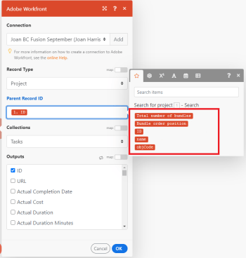 Adobe Workfront Fusion での練習用自動処理シナリオの作成 | Adobe Workfront