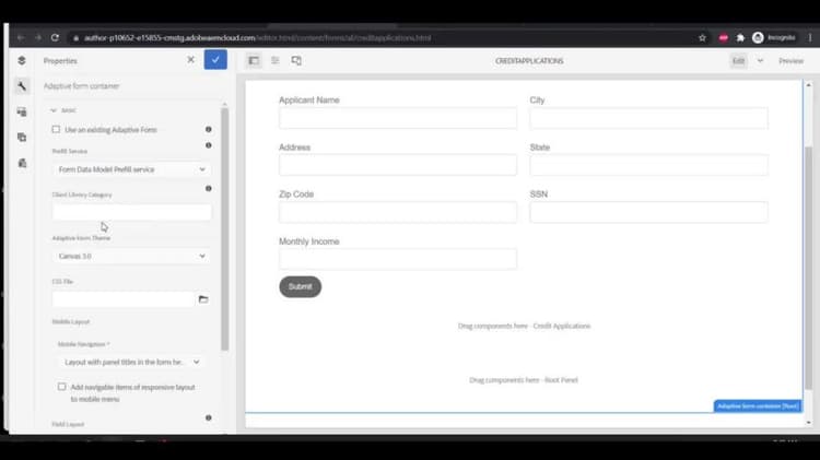 AEM Forms データの Azure ストレージへの保存 | Adobe Experience Manager