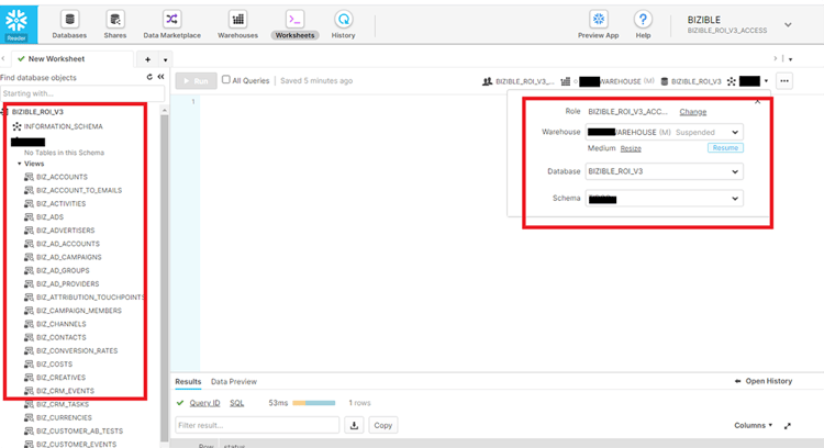 Data Warehouse 액세스 - Reader 계정 | Adobe Marketo Measure