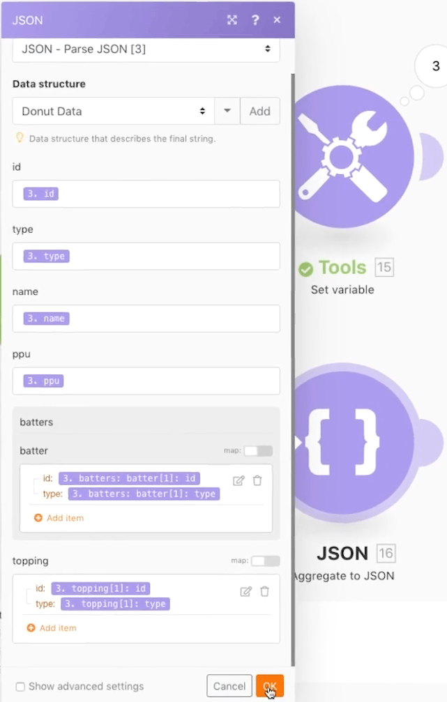 JSON 작업 연습 | Adobe Workfront
