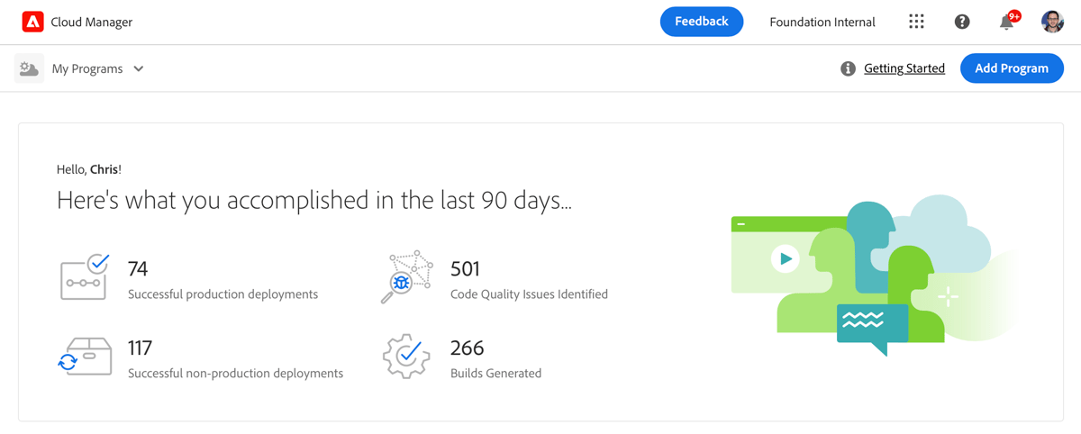 Een programma maken | Adobe Experience Manager