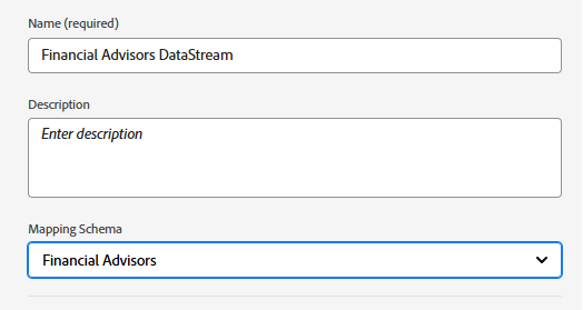 XDM-schema, gegevensset en gegevensstroom instellen in AEP | Adobe Journey Optimizer
