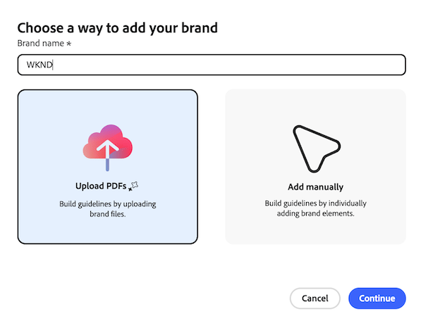 Brandmerken instellen voor de AI Reviewer | Adobe Workfront