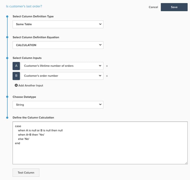 Criando e Usando uma Coluna Calculada SQL | Adobe Commerce