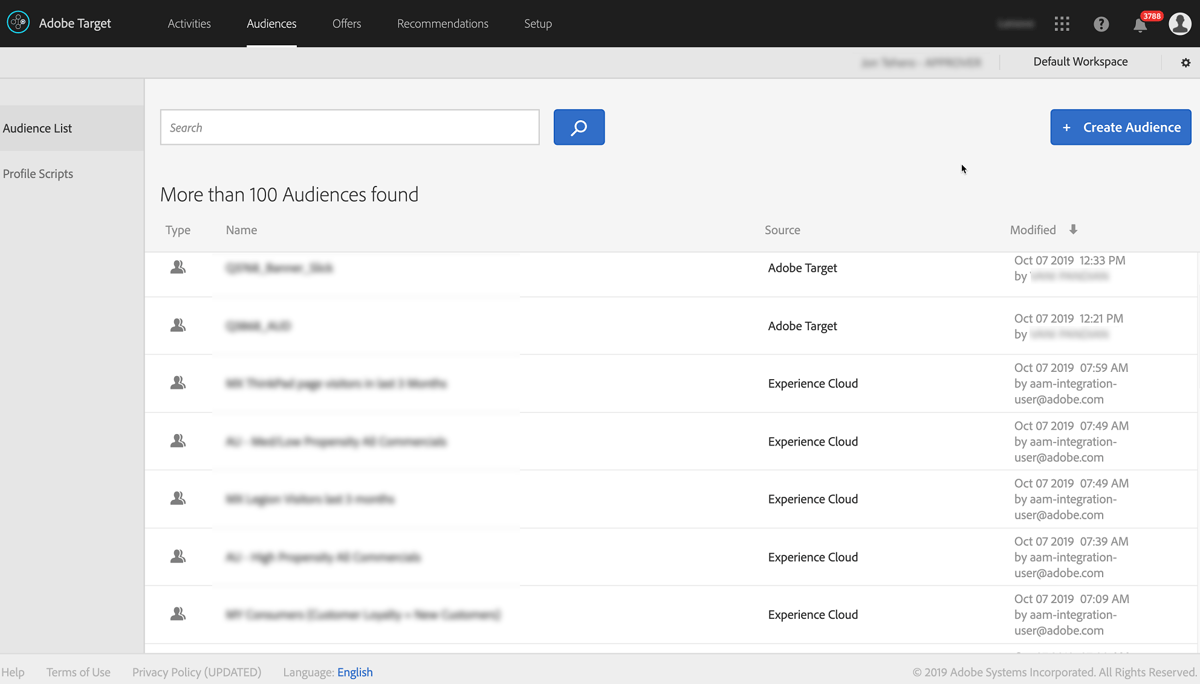 Integrera Audience Manager med Target | Adobe Audience Manager
