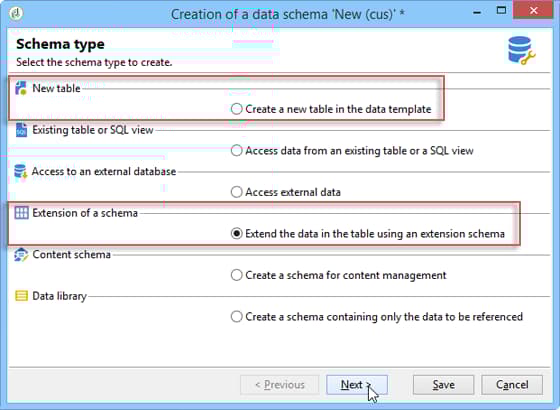 Om schemautgåva | Adobe Campaign