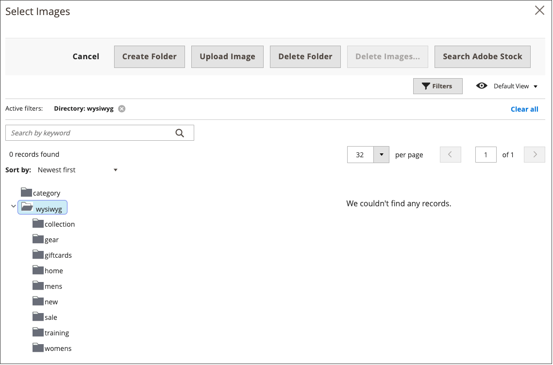 Infoga en bild i redigeraren | Adobe Commerce