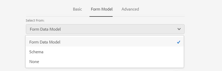 Hur skapar vi en FDM (Form Data Model) för ett adaptivt formulär ...
