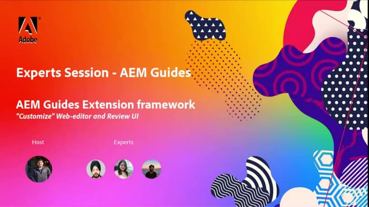Extension Framework of AEM Guides - Customize Web-Editor and Review UI ...