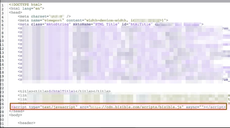 Lägger till Marketo Measure JavaScript i Pardot | Adobe Marketo Measure