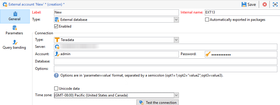 配置对Teradata的访问权限 | Adobe Campaign