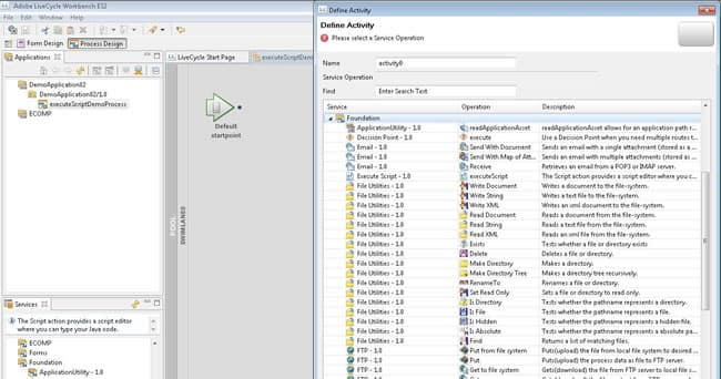 如何在AEM Forms on JEE Workbench中使用execute脚本服务来构建XML数据？ | Adobe Experience Manager