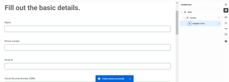 发布适用于 Edge Delivery Services 的 AEM Forms。 | Adobe Experience Manager