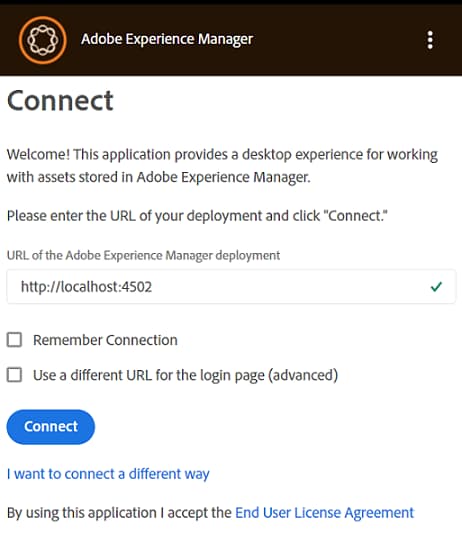 安装和配置桌面应用程序 | Adobe Experience Manager