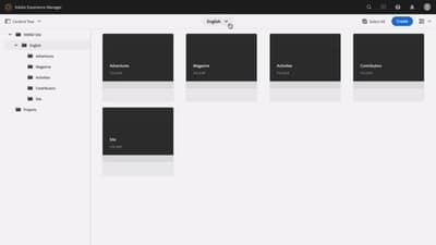 AEM Assets Admin view video playlists | Adobe Experience Manager