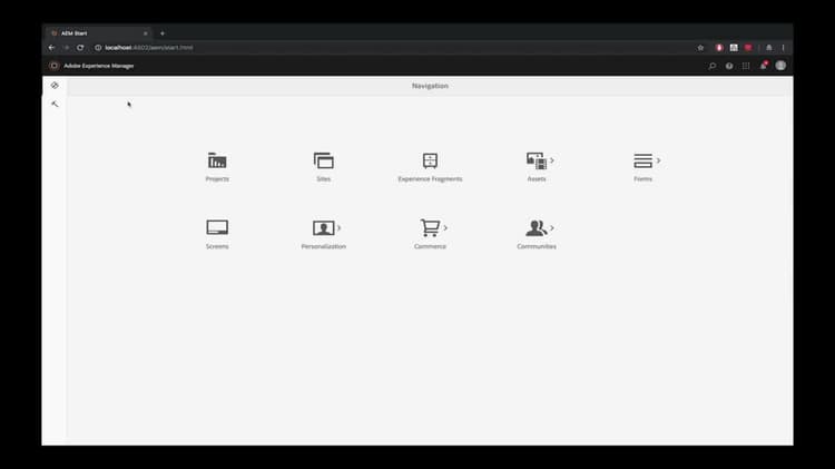 使用aem Sites设置personalization的contexthub Adobe Experience Manager