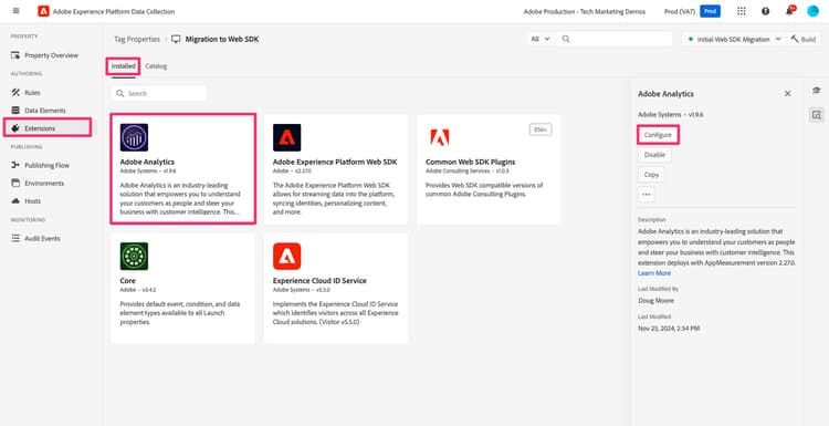 将自定义代码迁移到Web SDK | Adobe Data Collection