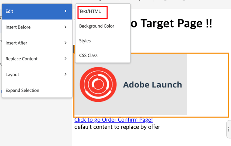 交換影像在Target VEC中無法正常運作 | Adobe Target