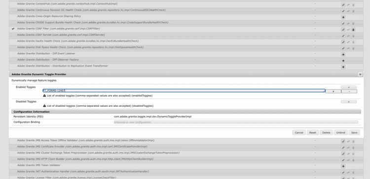 Enable Feature Toggle to Integrate Early Adopter and Prerelease Features | Adobe Experience Manager