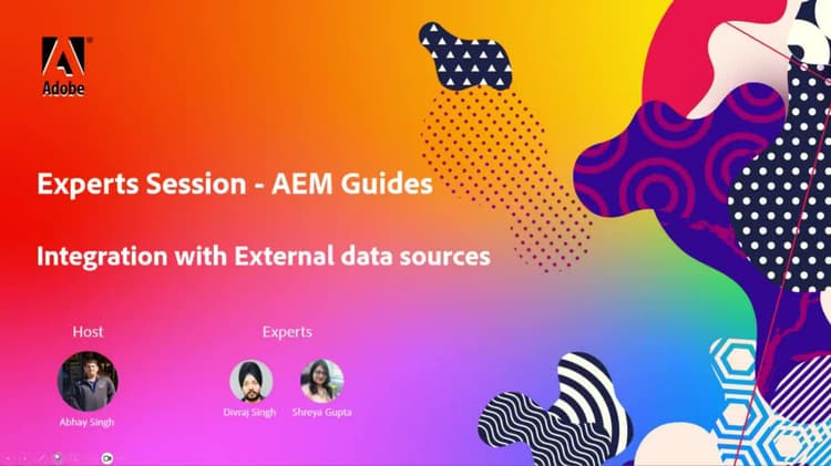 AEM Guides的外部資料來源整合 | Adobe Experience Manager