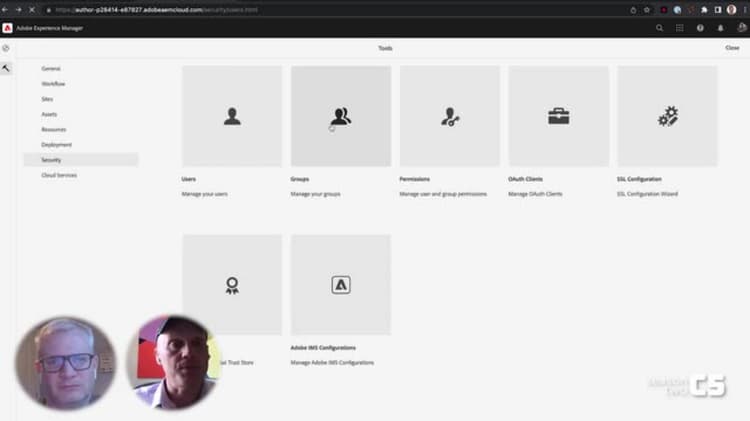 Cloud 5 - Admin Console | Adobe Experience Manager